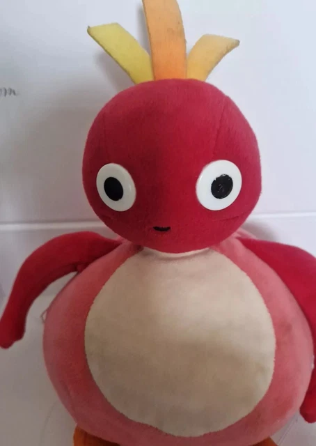 CBBC TWIRLYWOOS TOODLOO Red Talking Plush Soft Toy CBeebies Working Vgc ...