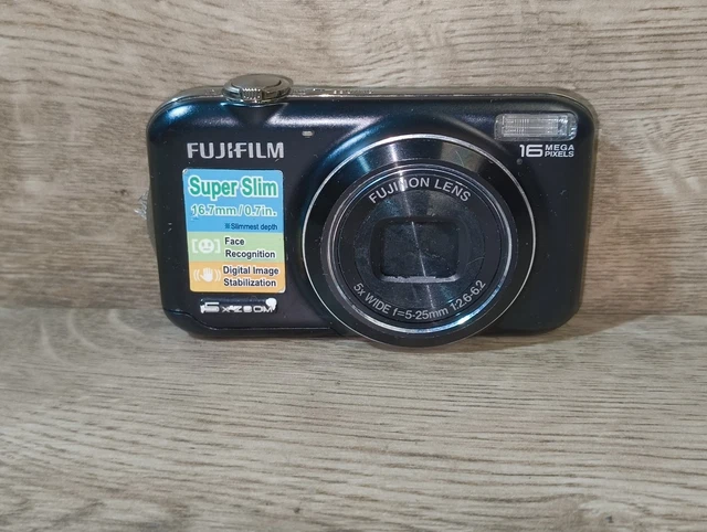 FUJIFILM FINEPIX JX400 16.0MP Digital Camera Black Tested Working ...