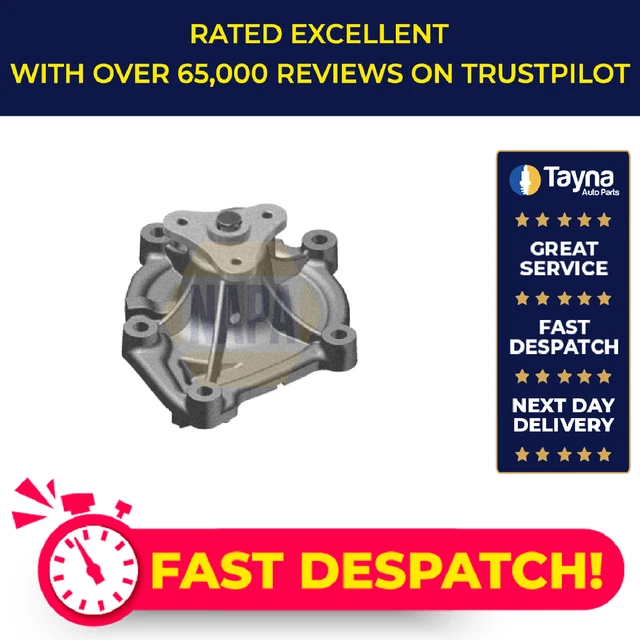 WATER PUMP FITS MINI COOPER R56 1.6 06 to 13 Coolant NAPA 11537563721 ...