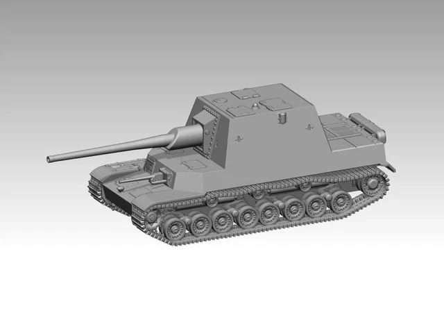 1/48 RESIN BAUSATZ unbemalt Ww2 Japanese Army Test5 Artillery Tank ...