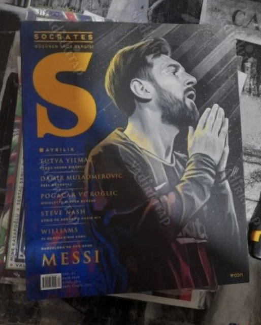 LIONEL MESSI COVER MAGAZINE from MIDDLE EAST 1st time 2020 £20.70 ...
