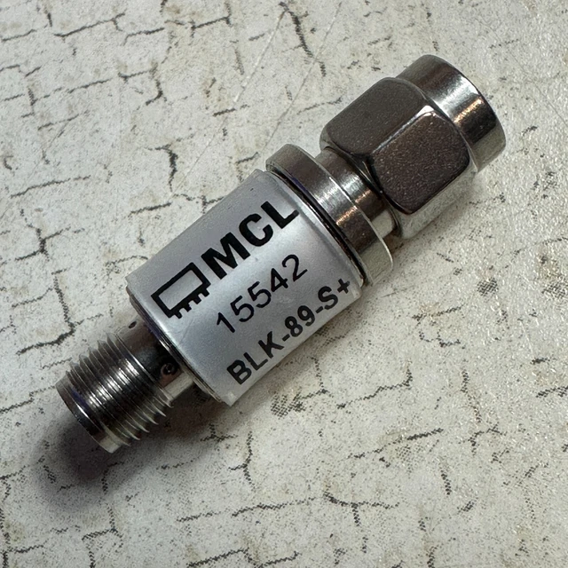 MINI CIRCUITS MCL BLK-89-S+ DC Blocking Device 50OHM 15542 $23.99 ...