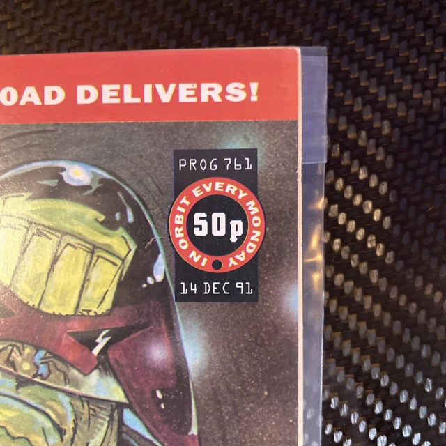 2000AD FEAT JUDGE Dredd Prog 761 14th December 1991 £1.92 - PicClick UK