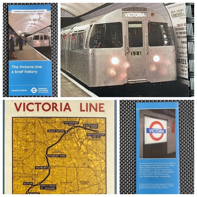 LONDON UNDERGROUND HISTORY Victoria line: A Brief History Pamphlet £3. ...