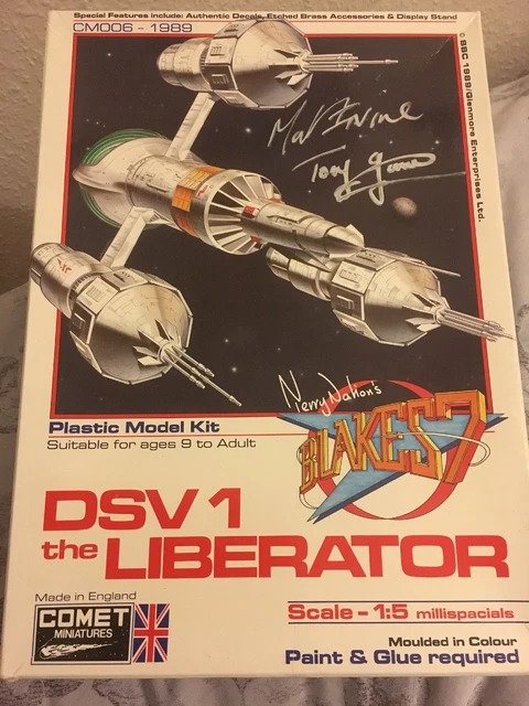 COMET MINIATURES BLAKES 7 DSV1 the LIBERATOR Rare signed £99.00 ...