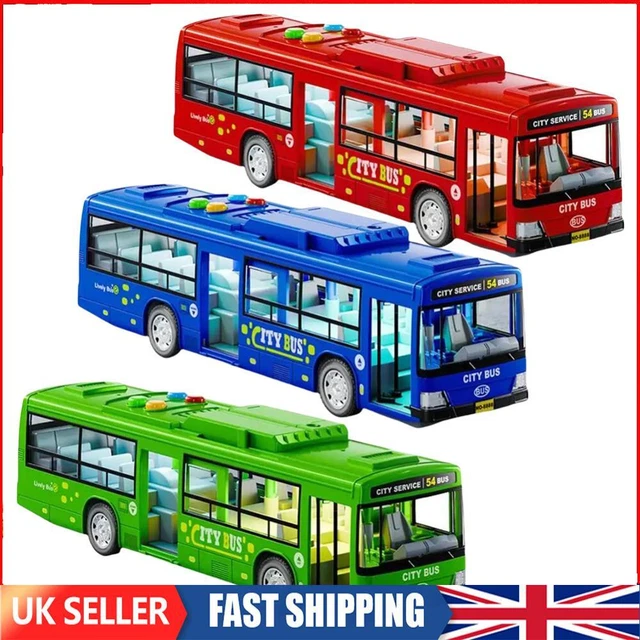 EDUCATIONAL PLAY VEHICLES Toy Interactive School Bus Toy for Kids ...