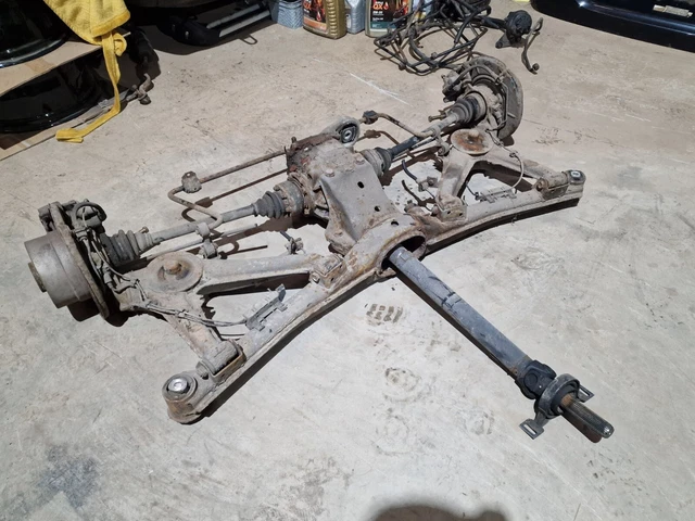 BMW Z3 PRE-FACELIFT Narrow Body Complete Rear Subframe Driveshafts Diff ...