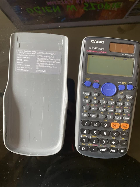 CASIO FX- 85GT Plus Scientific Calculator Dual Power —Grey £6.00 ...