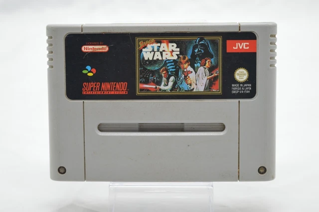 JEU GAME SUPER Star wars console Super Nintendo SNES PAL famicom JVC ...