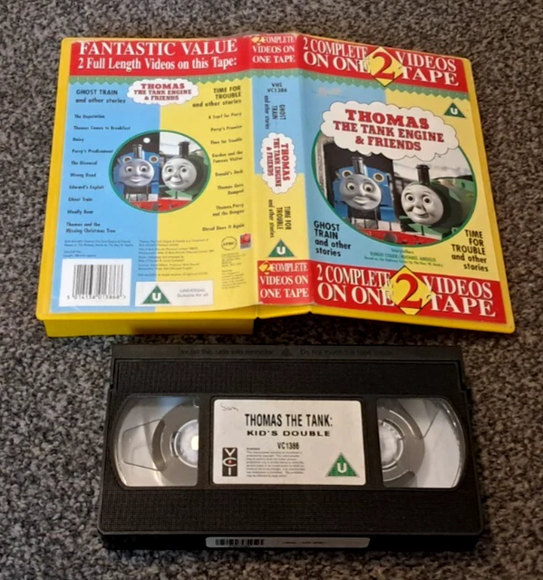 THOMAS THE TANK Engine Ghost Train Time For Trouble Pal Vhs Video Kids ...