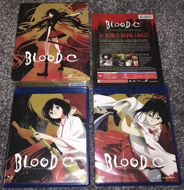BLOOD-C LIMITED EDITION Anime USA R1 DVD ZONE A Blu Ray Funimation EUR ...
