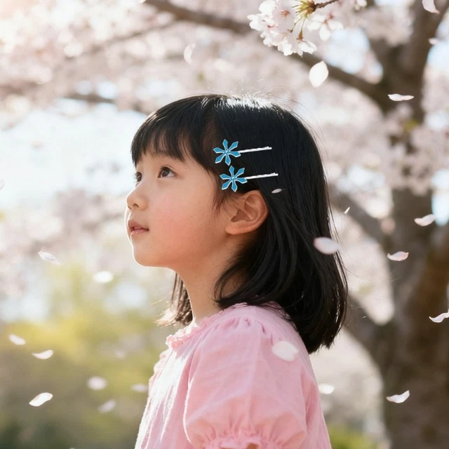 INOUE ORIHIME COSPLAY Hairpins Headwear Anime Snow Hairpin Hair ...