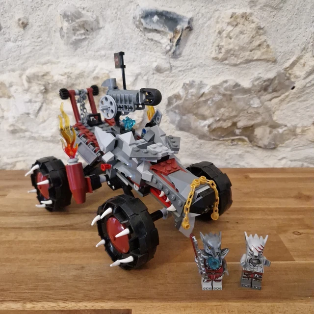 LEGO LEGENDS OF Chima 70004 - Le Tout-Terrain Loup De Wakz Pack Tracker EUR 21,90 - PicClick FR