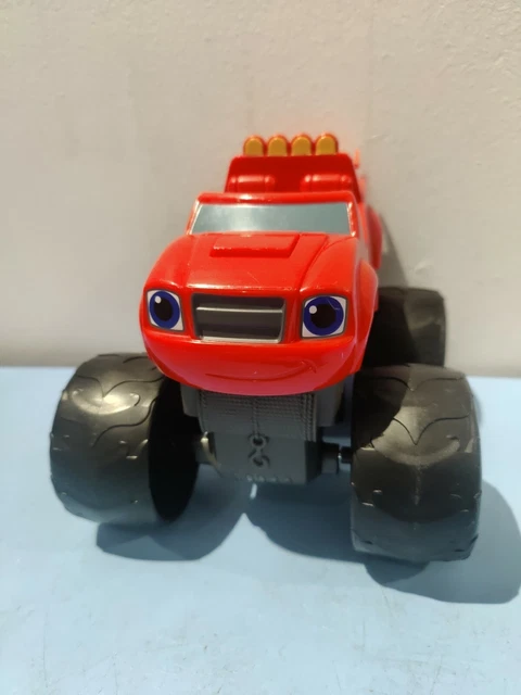 BLAZE AND THE Monster Machines 8" Talking Flying Jet Blaze with Spring ...