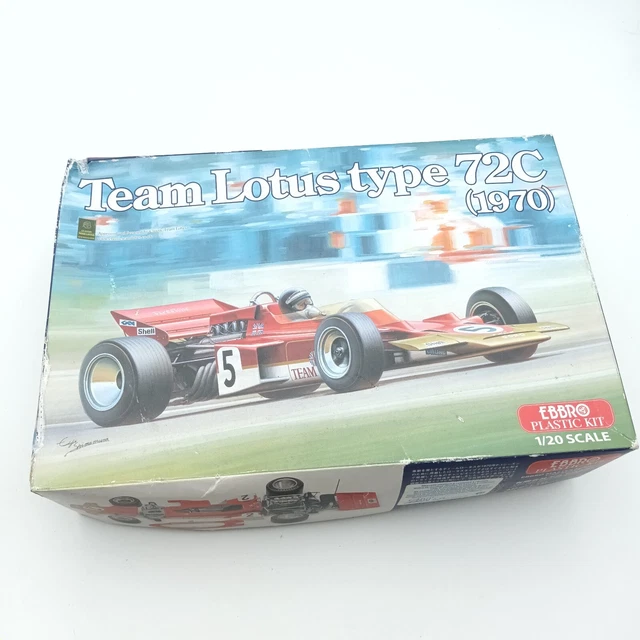 MAQUETTE EBBRO 1/20 Model Kit 1970 LOTUS Type 72C NEUVE EUR 64,90 ...