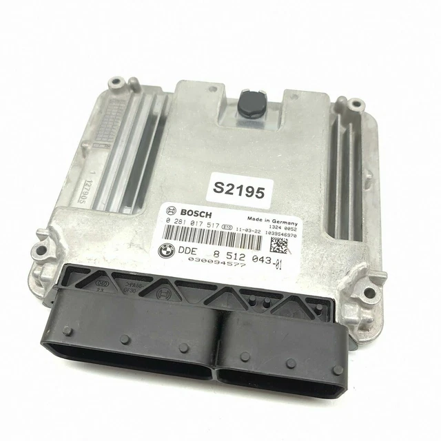 BMW E90 E91 3 Série 1.8D Unité Contrôle Moteur ECU Unité 8512043 ...