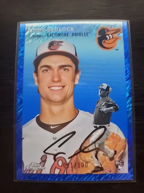 CODY SEDLOCK RC 2023 Topps chrome platine anniversaire / 100 bleu EUR 3 ...