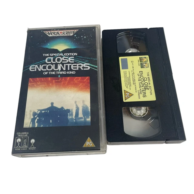 CLOSE ENCOUNTERS OF the Third Kind, Widescreen, Special Edition VHS ...