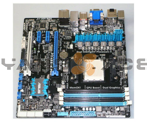ONE USED ASUS F2A85-M PRO FM2 A85 Motherboard DDR3 AMD VGA+DVI £80.23 ...