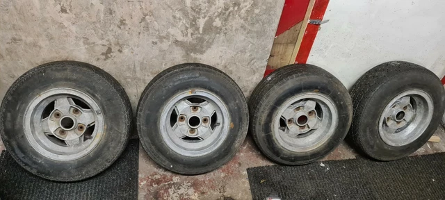 CLASSIC MINI BWA 10" Alloy wheels rare £120.00 - PicClick UK