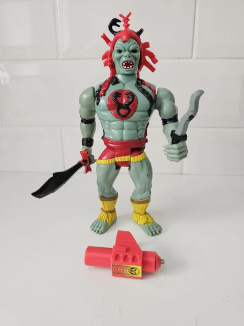 VINTAGE THUNDERCATS MUMM-RA Figure Complete Original Weapons LJN Toys £ ...