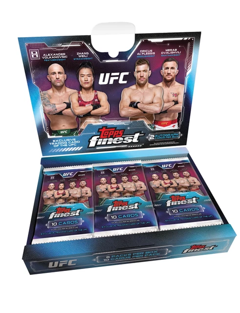 2025 TOPPS FINEST UFC - 1x Hobby Box EUR 215,99 - PicClick DE