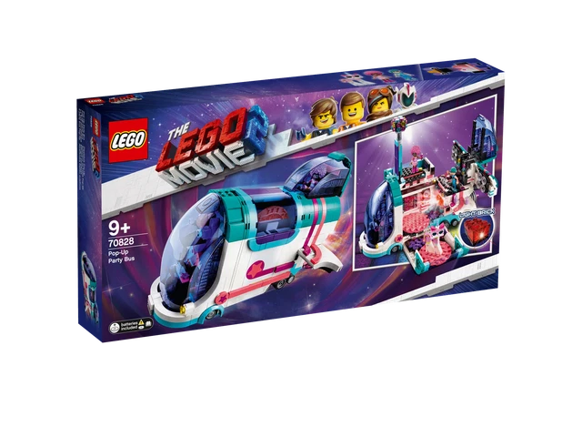 LEGO® THE LEGO® MOVIE 2™ 70828 Pop-Up Party Bus NEW ORIGINAL PACKAGING ...
