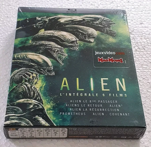 COFFRET BLU RAY Alien, Intégrale 6 Films neuf sous blister EUR 90,00 - PicClick FR