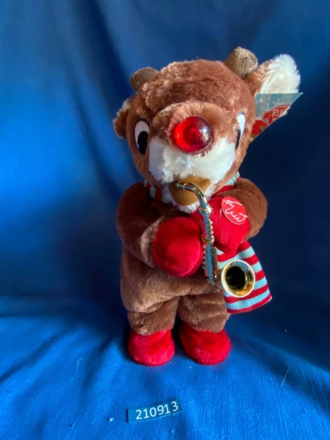DAN DEE ANIMATED Musical Rudolph Red Nosed Reindeer Dancing Playing ...