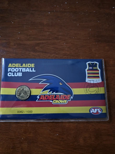2024 ADELAIDE CROWS Limited Edition 62/1000 $1 Coin $39.99 - PicClick AU