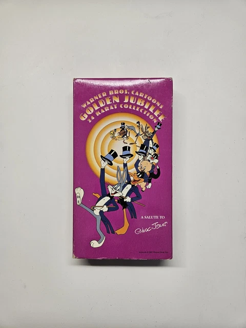 WARNER BROS. CARTOONS Golden Jubilee 24 Karat Collection (VHS) £6.68 ...