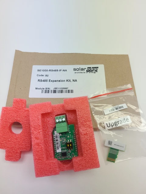 SOLAREDGE RS485 PLUG-IN Expansion Kit SE1000-RS485-IF-NA Solar Edge B2 ...