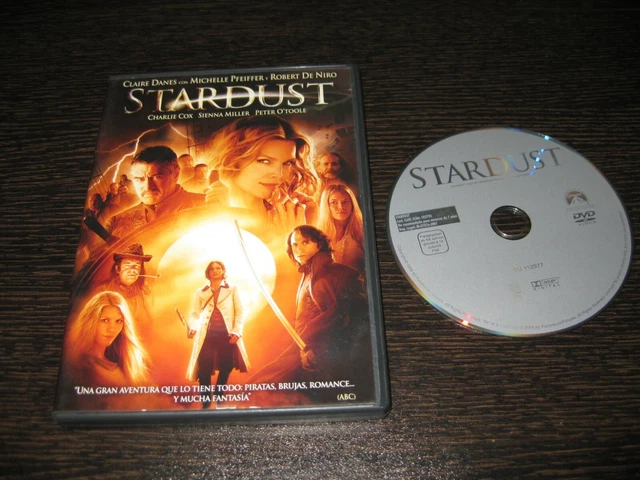 STARDUST DVD CLAIRE Danes Michelle Pfeiffer Robert De Niro Gharlie Cox ...