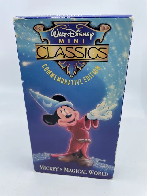WALT DISNEY MINI Classics Mickey's Magical World (VHS, 1991) $8.20 ...