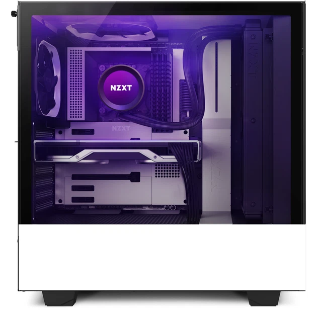 NZXT H510 ELITE - Premium Mid-Tower ATX Case PC Gaming Case - White EUR ...