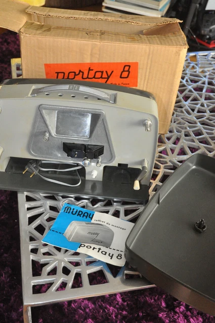 COFFRET DE MONTAGE Muray " Portay 8" Cine Film Movie 8mm Editing EUR 30 ...