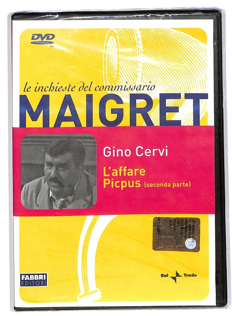 EBOND L'AFFARE PICPUS seconda parte - Maigret EDITORIALE DVD DB595926 EUR 18,00 - PicClick IT