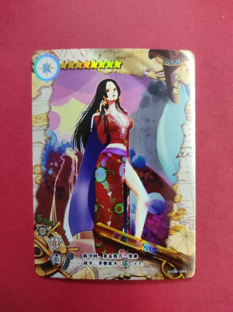 ONE PIECE CARD Game TCG Boa Hancock - Serie Rossa - Rare - HOLO FOIL ...
