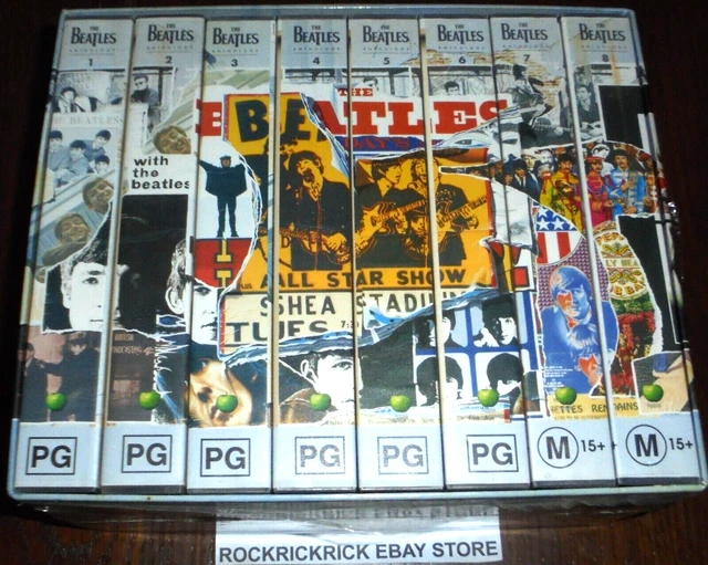 THE BEATLES ANTHOLOGY Vhs Tapes Box Set 1-8 1996 Collectors Box £37.57 - PicClick UK