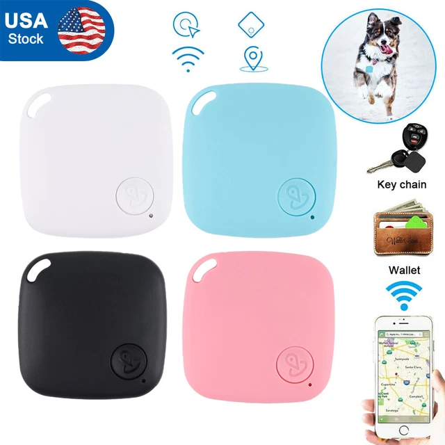 4 PACK TILE Smart GPS Tracker Wireless Bluetooth Anti-Lost Wallet Key ...