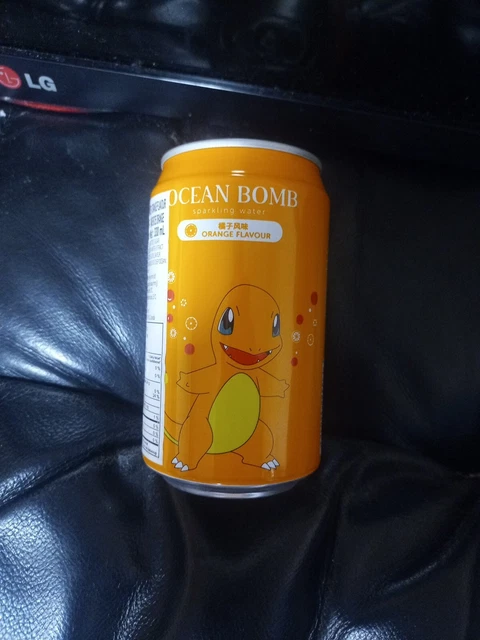 POKEMON COLLECTORS SODA Drink Can Charmander Ocean Bomb - Expired $12. ...