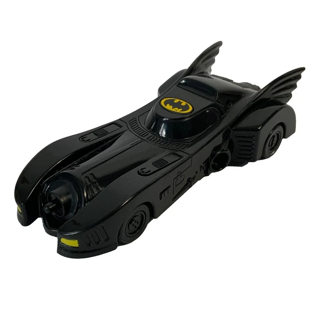 VINTAGE 1989 BANDAI Batman Batmobile Turbo Speed Pull Back & Go Vehicle ...