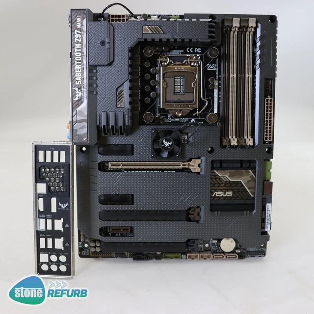 ASUS SABERTOOTH Z97 Mark I LGA 1150 ATX DDR3 Motherboard £90.00 ...