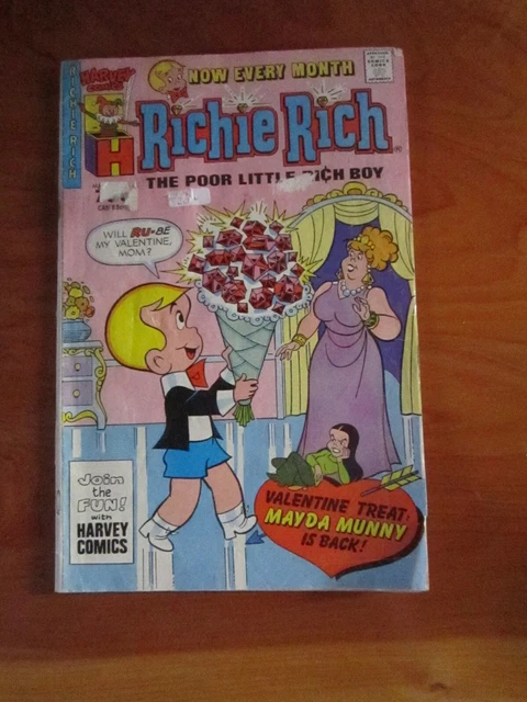 COMIC BOOK RICHIE Rich The Poor Little Rich Boy 1987 Great ** Must See ...