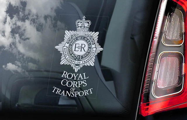 ROYAL CORPS OF Transport - Car Sticker - Armed Forces Military Window ...