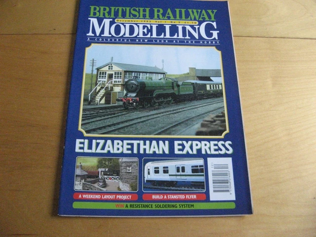 BRITISH RAILWAY MODELLING magazine dec 1993 elizabethan express ...