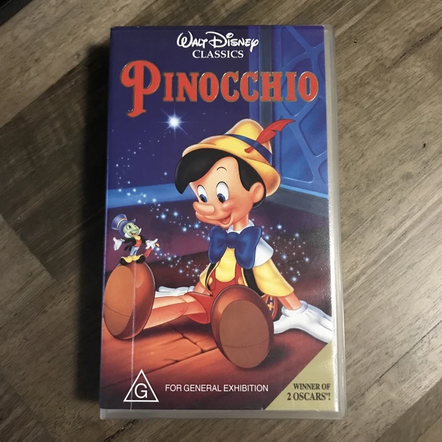 PINOCCHIO - VHS Walt Disney Classics EUR 9,26 - PicClick FR