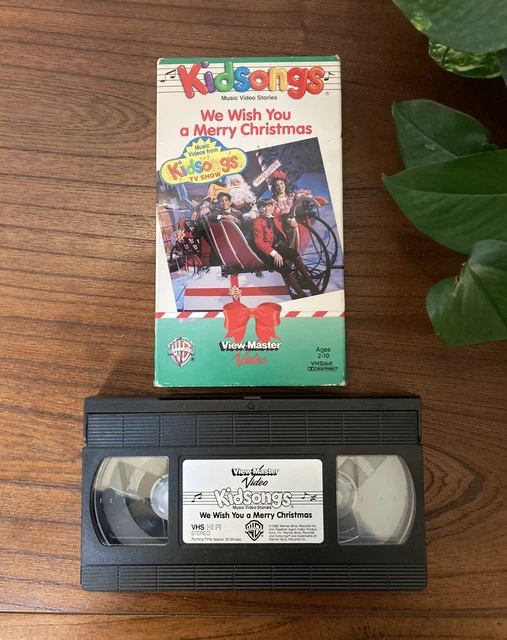 CHILDRENS CHRISTMAS VHS Tape KIDSONGS We Wish You a Merry Christmas ...