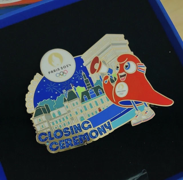 PIN'S COLLECTOR JO Paris 2024 : Closing Ceremony Mascotte cérémonie de ...