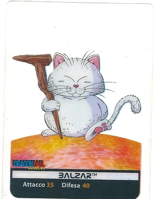 DRAGON BALL PRIMA SERIE Lamincards Edibas - N° 38 BALZAR EUR 3,00 ...